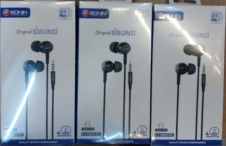 Ronin R9 / R-9 Crystal Clear Sound Handsfree - Powerful BASS Handsfree ...