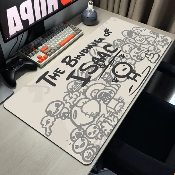 The Binding Of Isaac Mousepad Gamer Gaming Keyboard Pad Computer ...