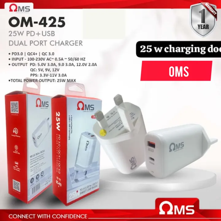 OMS OM 425 Original Oms Charger | Daraz.lk
