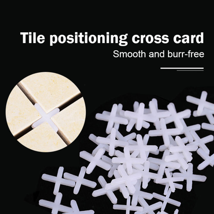 100pcs-500pcs/pack Ceramic Tile Spacer 1.5/2/2.5/3/5mm Cross Tile ...