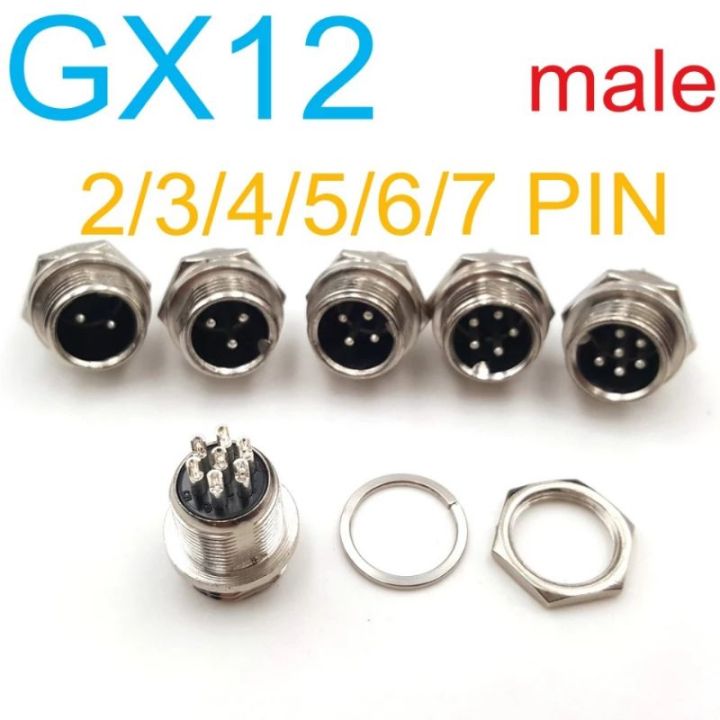 Best gx16 metal connector gx16 2, 3, 4, 5, 6, 7, 8 pin Male & Female ...