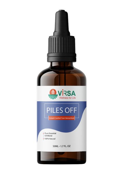 Piles Off Oil – Natural Hemorrhoid Relief Oil for Pain 50ml | Daraz.pk