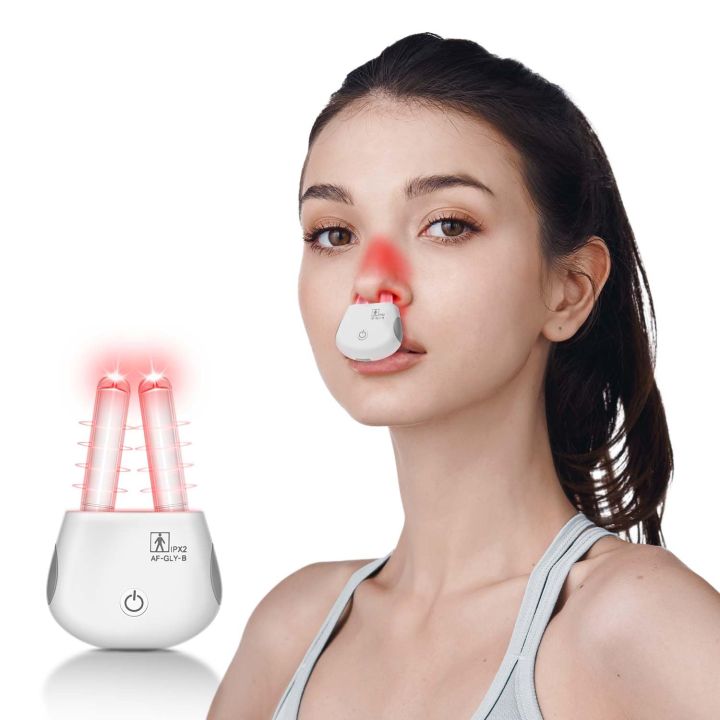 Portable Red Light Nasal Therapy for Nose Rechargeable Red Light Nose ...