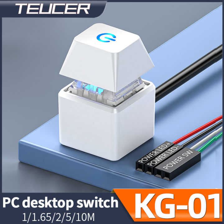 Teucer KG-01 Desktop PC Switch Computer Motherboard External Start ... Teucer KG-01 Desktop PC Switch Computer Motherboard External Start ...