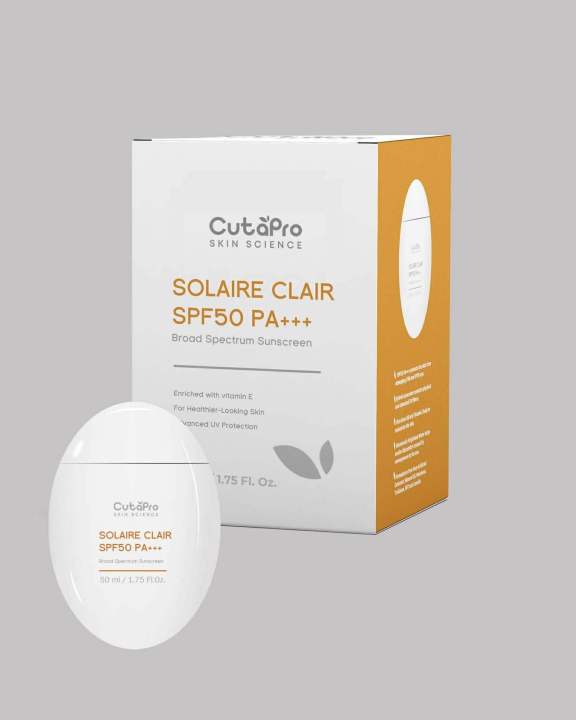 Cutapro Solaire Claire Spf 50 PA++ 50ml | Shop.com.mm