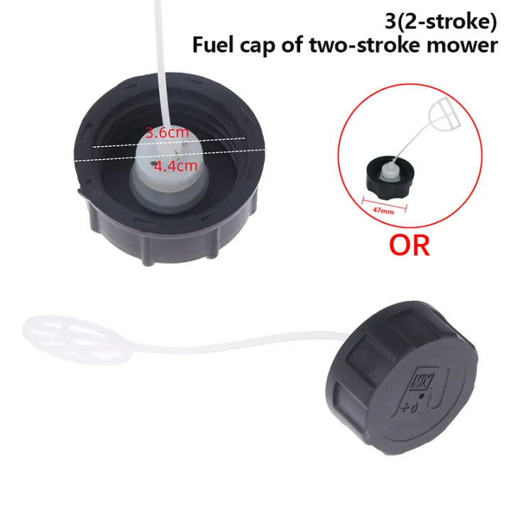 1PC Brushcutter Fuel Tank Cap Replacement For Lawn Mower Grass Trimmer ...