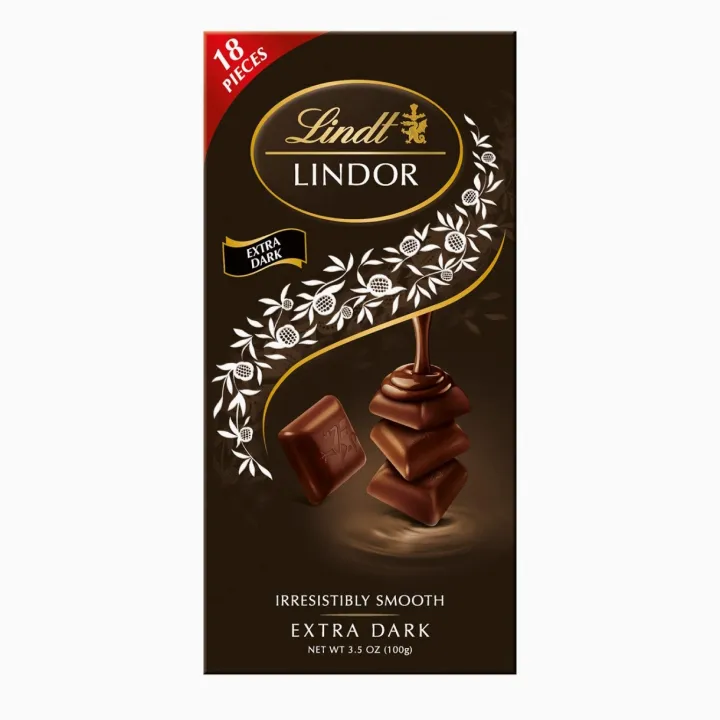 Lindt LINDOR Extra Dark Chocolate Truffles 100 Gm | Daraz.com.np
