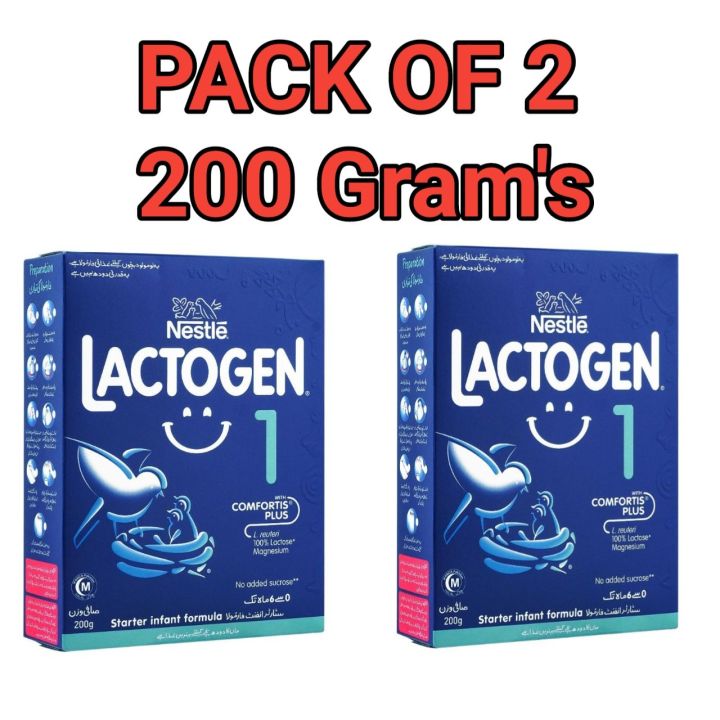 Pack Of 2 Lactogeen 1 (200) Grams Baby milk | Daraz.pk