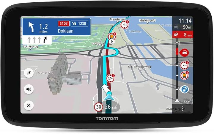 TomTom Truck Sat Nav GO Expert, 7 Inch HD Screen, with Custom Large ...