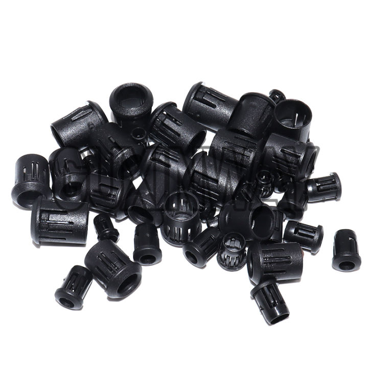 Black Plastic 3mm 5mm Lamp LED Diode Holder Black Clip Bezel Socket ...