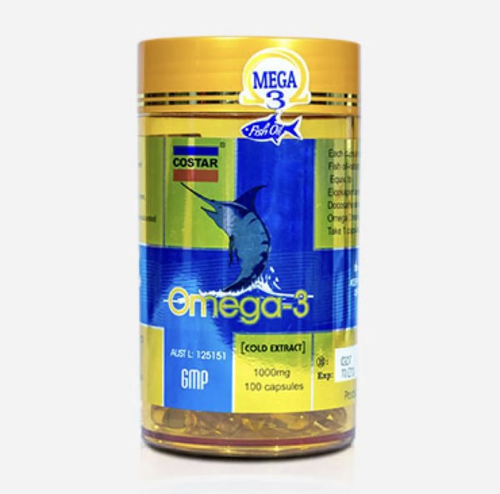 BRANDED OMEGA 3 Fish Oil 1000mg Omega 3 (100Tablets) | Daraz.lk