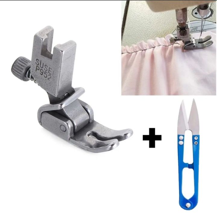 P952 Industrial Sewing Machine Presser Foot + Thread Cutter | Daraz.lk