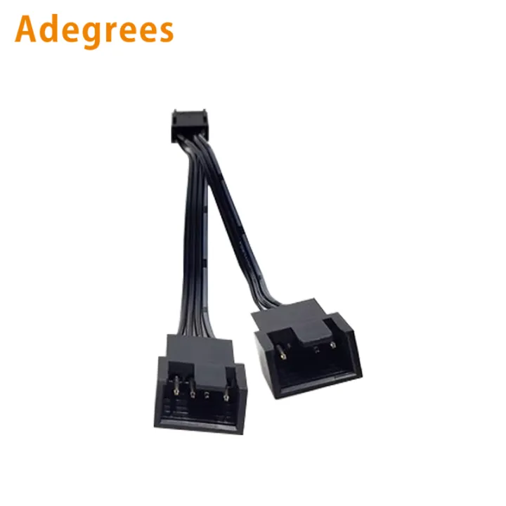 1 To 2 Splitter PWM 4pin 3pin Computer Motherboard CPU Fan Connector ...