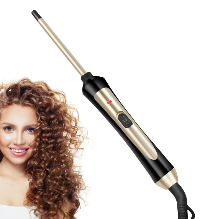 9mm Hair Curling Iron, Small Barrel Hair Curling Wand For Short & Long ...