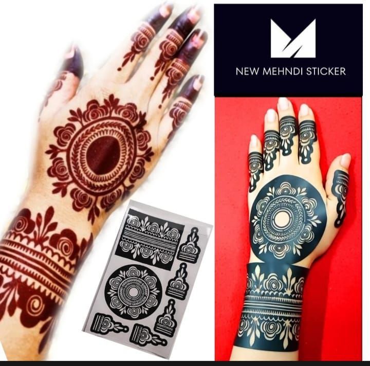 Mehndi sticker for girls | Daraz.pk