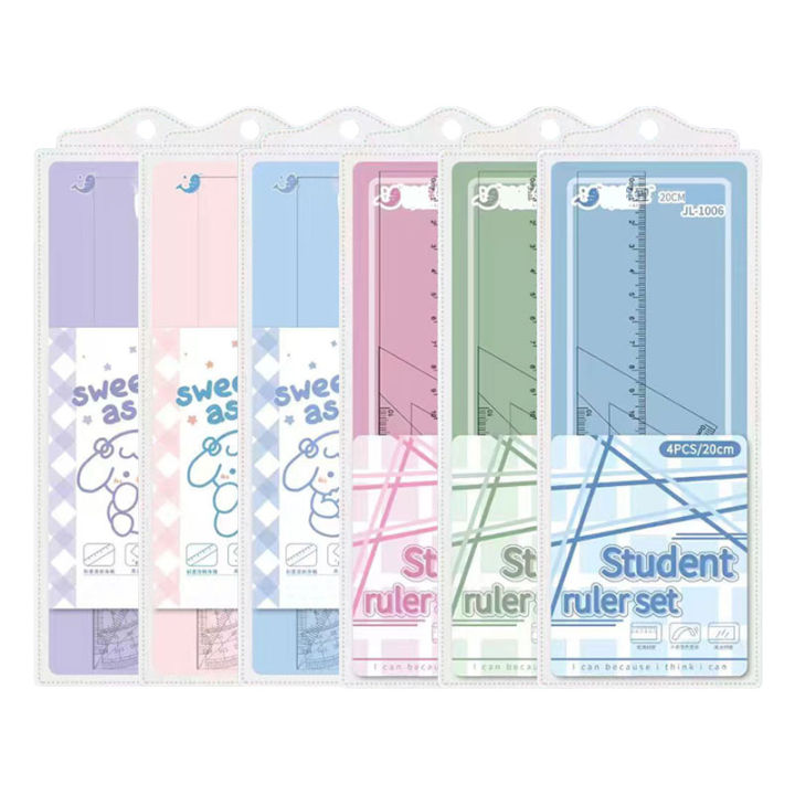 1Pcs Test Measuring Kit, Student Ruler Semi-Circle Measuring Tool ...