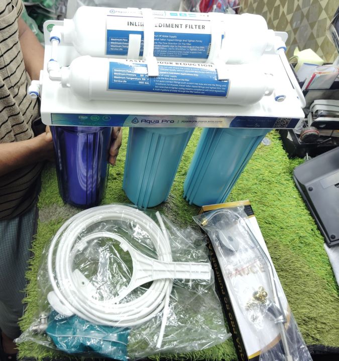 5stage filter. water purifier. r o filter without electric motor. water ...