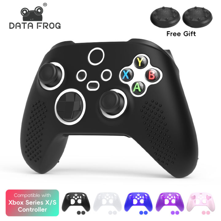 DATA FROG Silicone Soft Shell Protector Sticker Skin For Xbox Series X ...