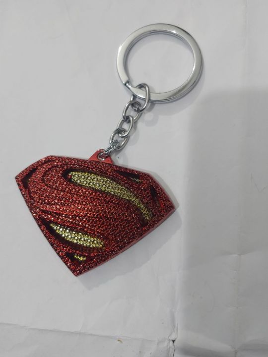 Marvel Avengers Superhero Silver Metal Keychain Key ring | Daraz.pk