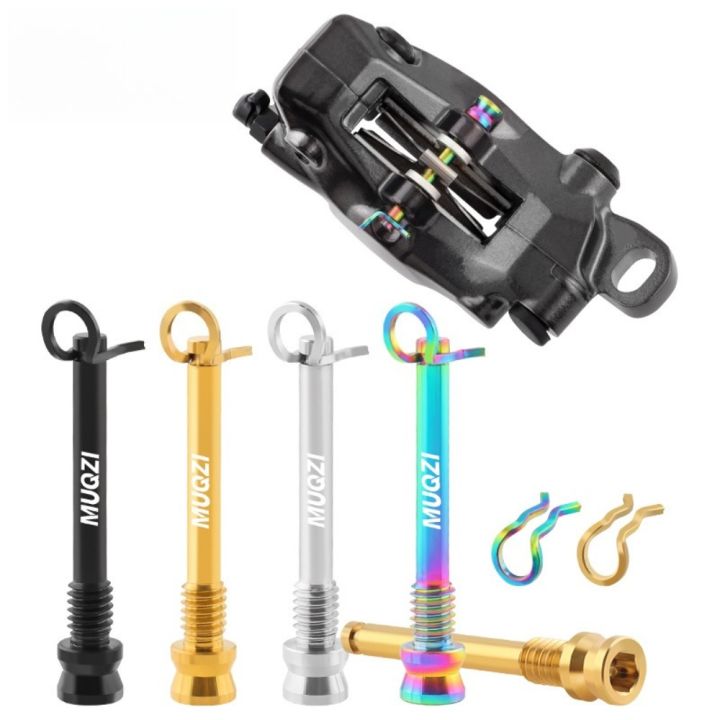 Bicycle hydraulic disc brake pad pin screw, titanium alloy XT XTR disc ...
