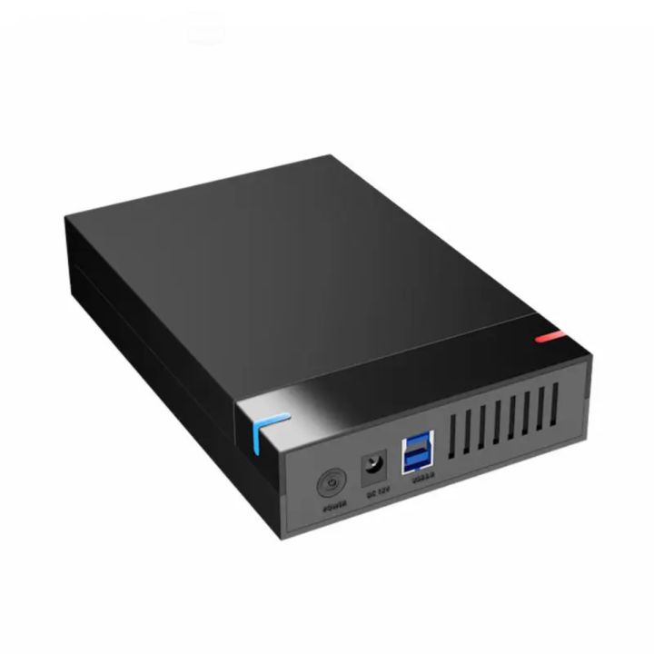 Portable External HDD Hard Drive Case SATA to USB3.0 3.5 Inch Plastic ...