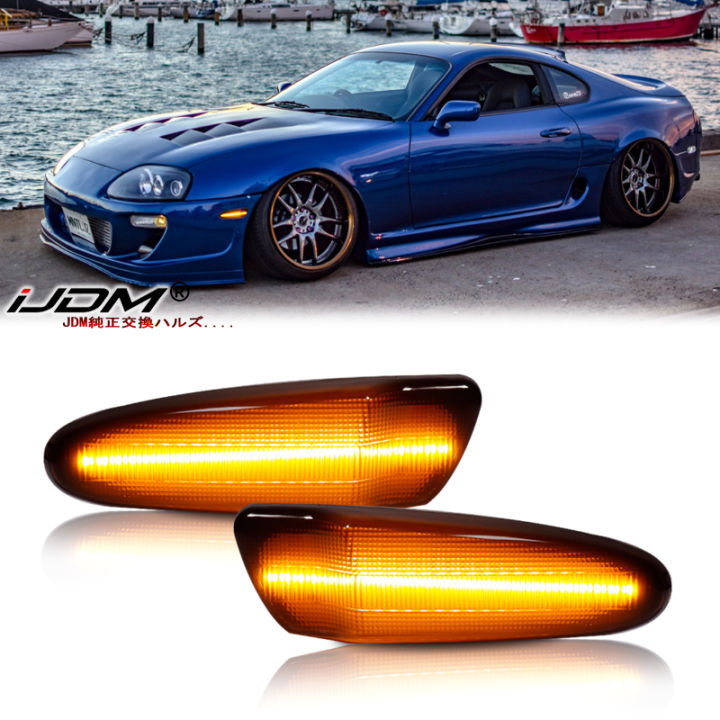 2pcs For Toyota SUPRA MK.4 For 00-05 Toyota Celica Front Bumper Side ...