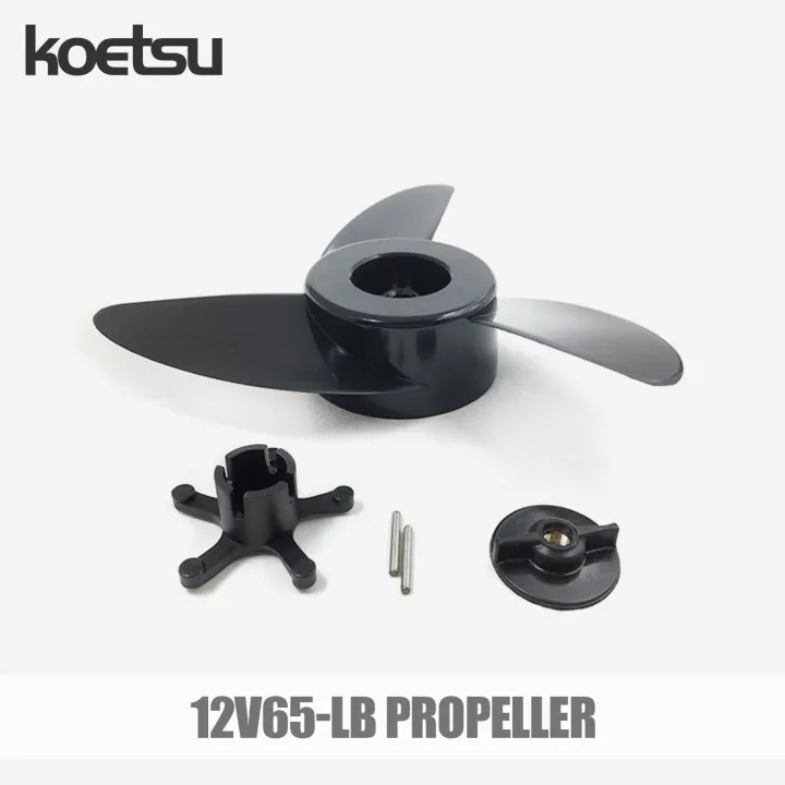 KOETSU electric outboard motor propeller, including locking screws, is ...