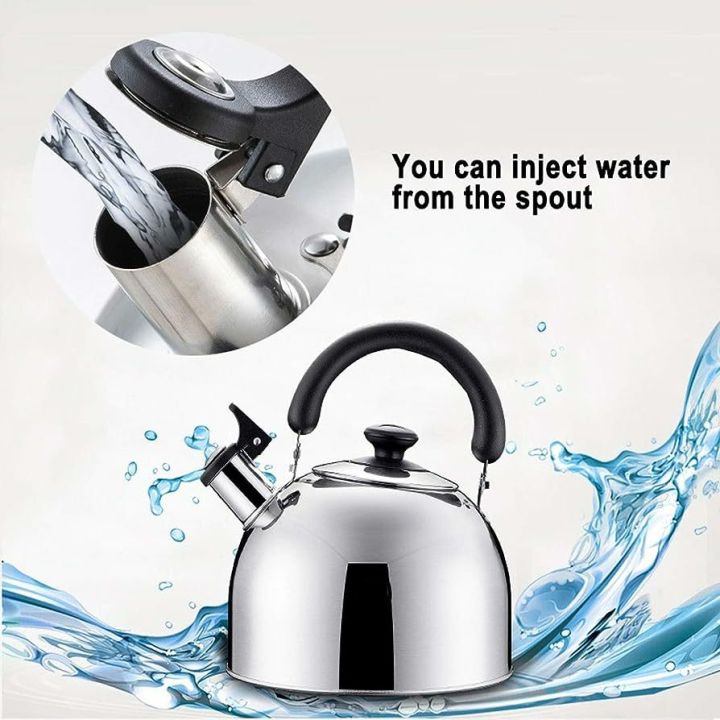 Stainless Steel Kettle 2.5Liter Tea Kettle | Daraz.lk