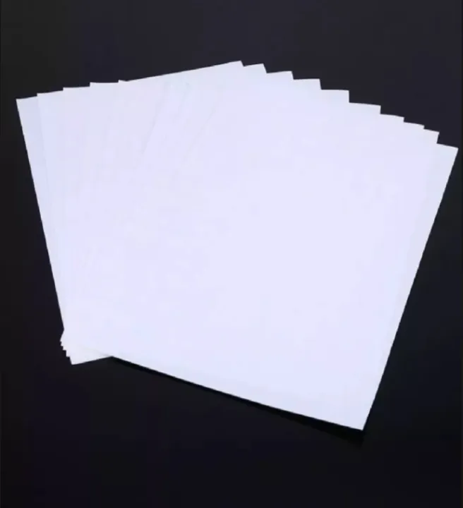 White Paper 80gm (Pack of 50) Printing Papers for All Printers | Daraz.pk