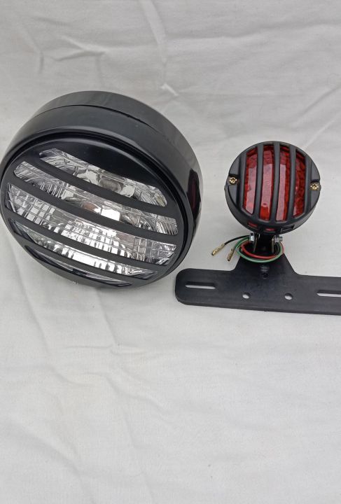 Bike cafe racer light from and back grill frame | Daraz.pk