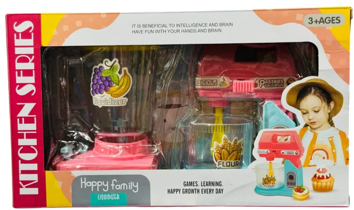 Kitchen Series - Happy Family Liquidizer & Mixer Toy Set | Daraz.lk