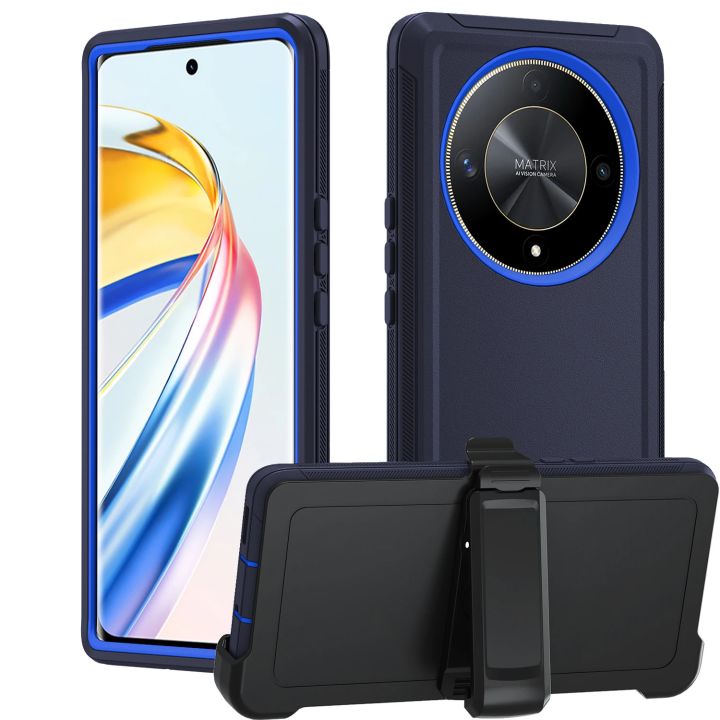 Original 3IN1 Otter Armor Box Case for Honor X9A/B/C X8 X7 X6 200 Lite ...
