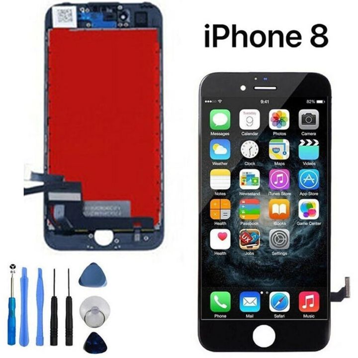 IPHONE 8G DISPLAY IPHONE 8G BLACK LCD DISPLAY TOUCH SCREEN | Daraz.lk