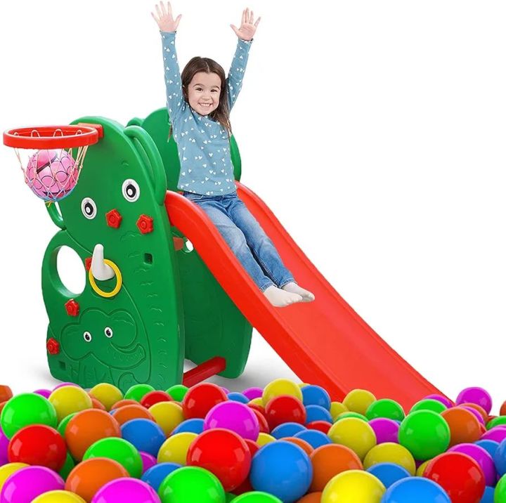 Plastic Garden Slide for Kids/Toddlers/Indoor/Outdoor Preschoolers ...