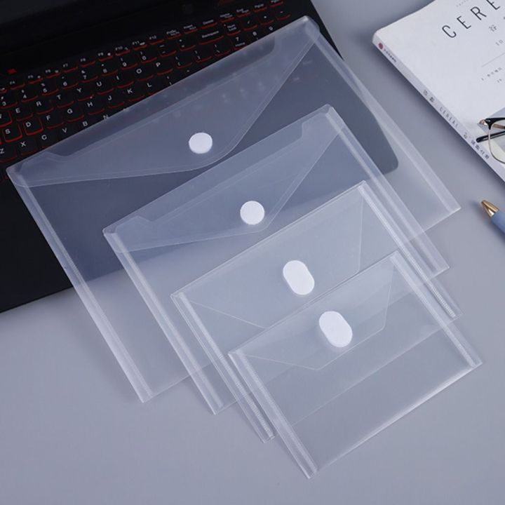 High Quality A4/A5/A7/A8 File Folder Transparent Waterproof Document ...