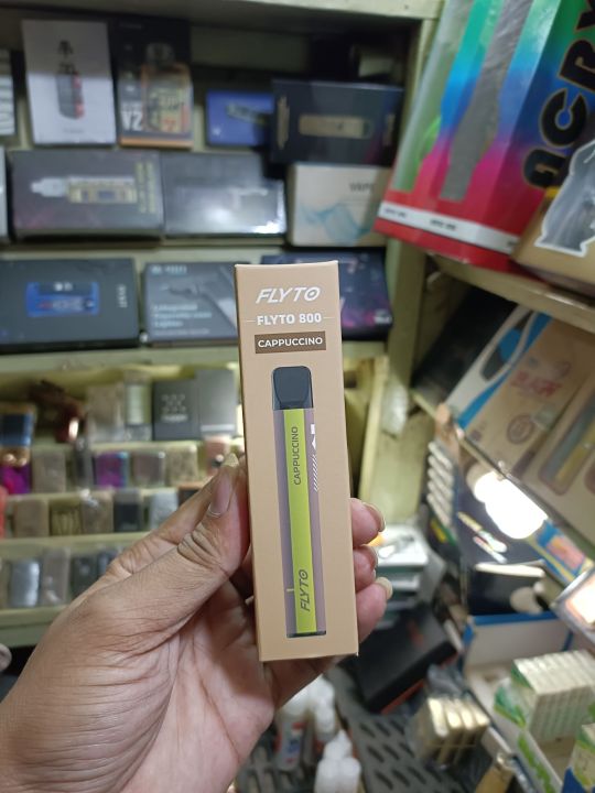 Flyto Puffs 800 Cappuccino | Daraz.com.bd