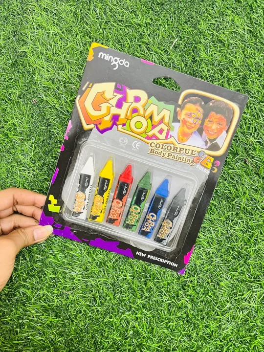 Multicolor Mingda Body Paint - Fun Game Paint for Creative Body Art ...