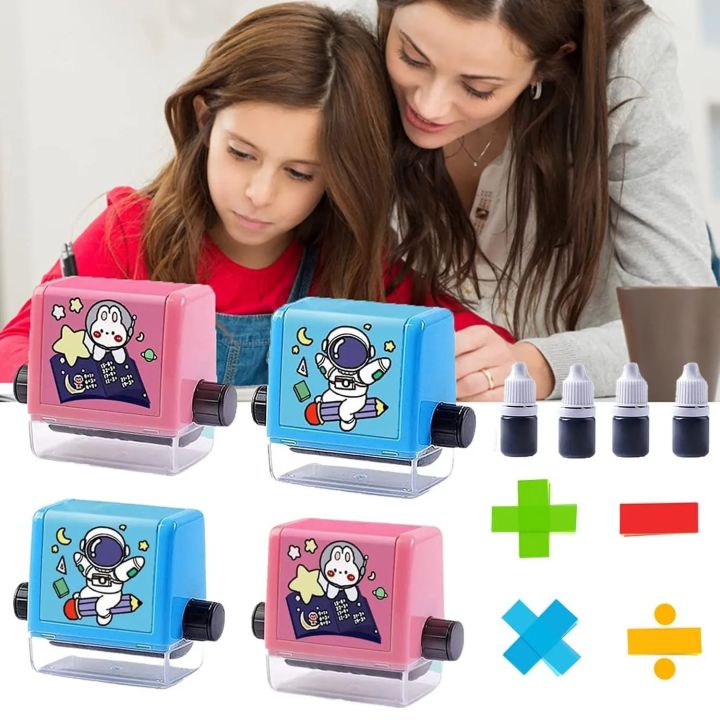 Math Roller Stamp Smart Math Roller Stamps for Kids Roller Digital ...