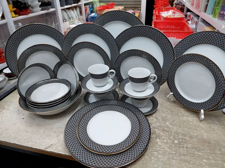 32 Pieces Protik Brand Dinner Set For Gift and Home Decoration best ...