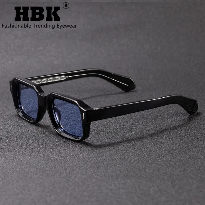 HBK New RetroWomen's Protective Glasses Small Square Thick Frame ...