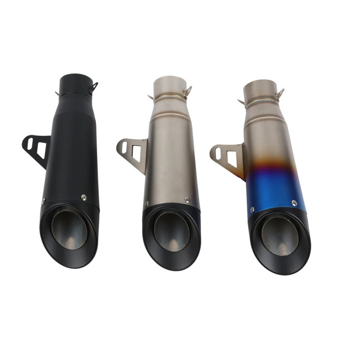 51mm Universal Motorcycle Exhaust SC Muffler Pipe GP-Project For Yamaha ...