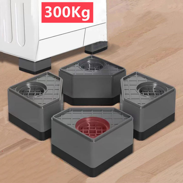 300Kg Strengthen Washing Machine Anti Vibration Pads Rubber Feet Legs ...
