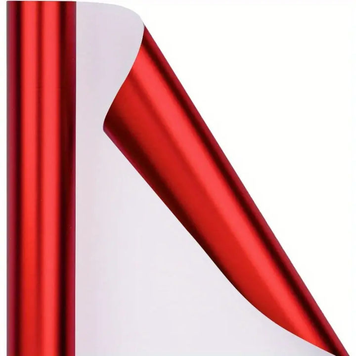 Premium Matte Chrome Metallic Red Vinyl Wrap Film Self Adhesive ...
