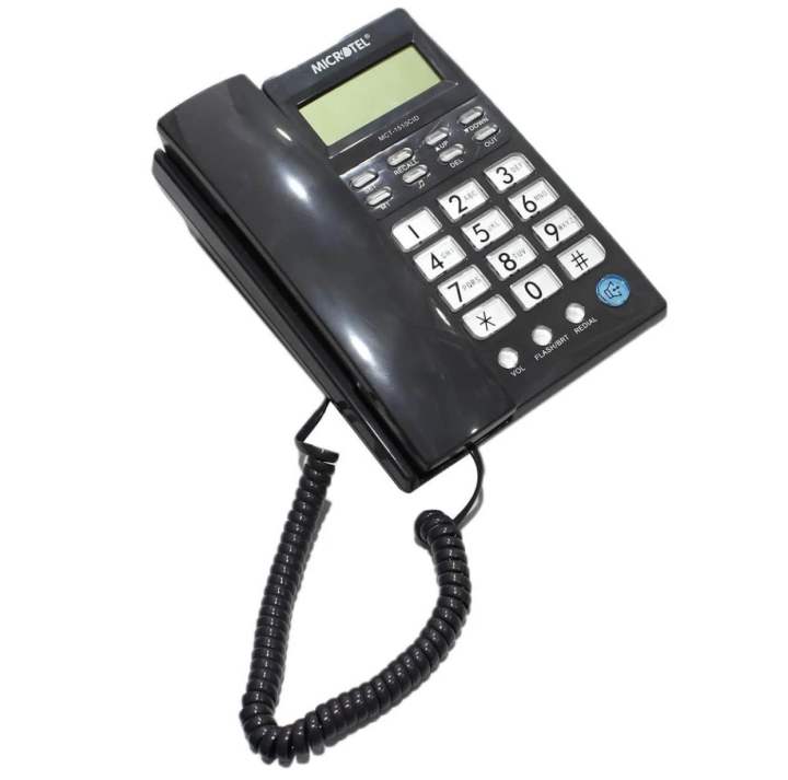 Microtel MCT-1510CID Caller ID Landline Telephone Set | Daraz.com.np