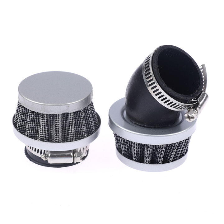 Motorcycle Air Filters 35mm Dirt Pit Bike Straight Curved Right Mini ...