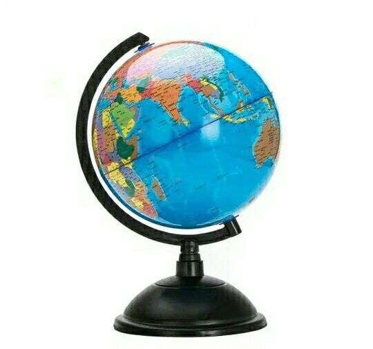 360 degree Rotating world Globe 10.6 | Daraz.lk