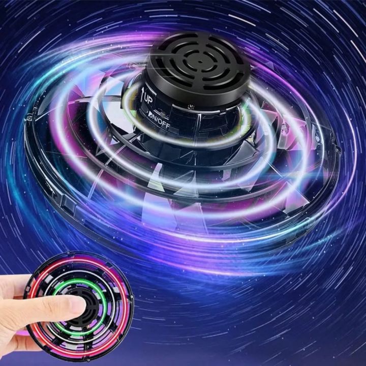 NEW Flying LED Fidget Spinner Fidget Spinning Spinner, Spinning Ball ...