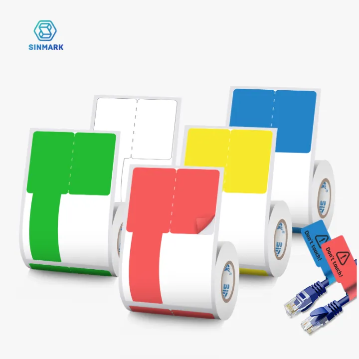 Color Cable Labels Labels for Cable Management Self-Adhesive Labels ...