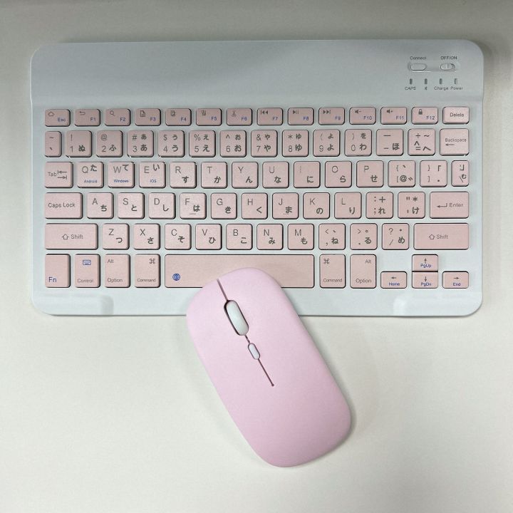 Japanese Languag Bluetooth Keyboard Mouse Combo Ultra-Thin 78 Keys ...