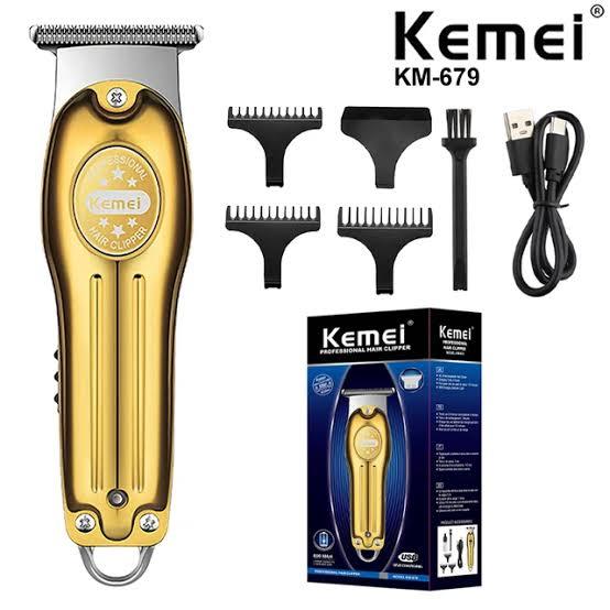 Kemei KM-678 Mens Hair Clipper Cordless Hair Trimmer Beard Professional Haircut For Men ...